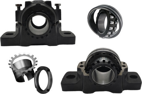 1 Kit - Snh 518 C/ Rolamento 22218k + Bucha H 318 Eixo 80mm