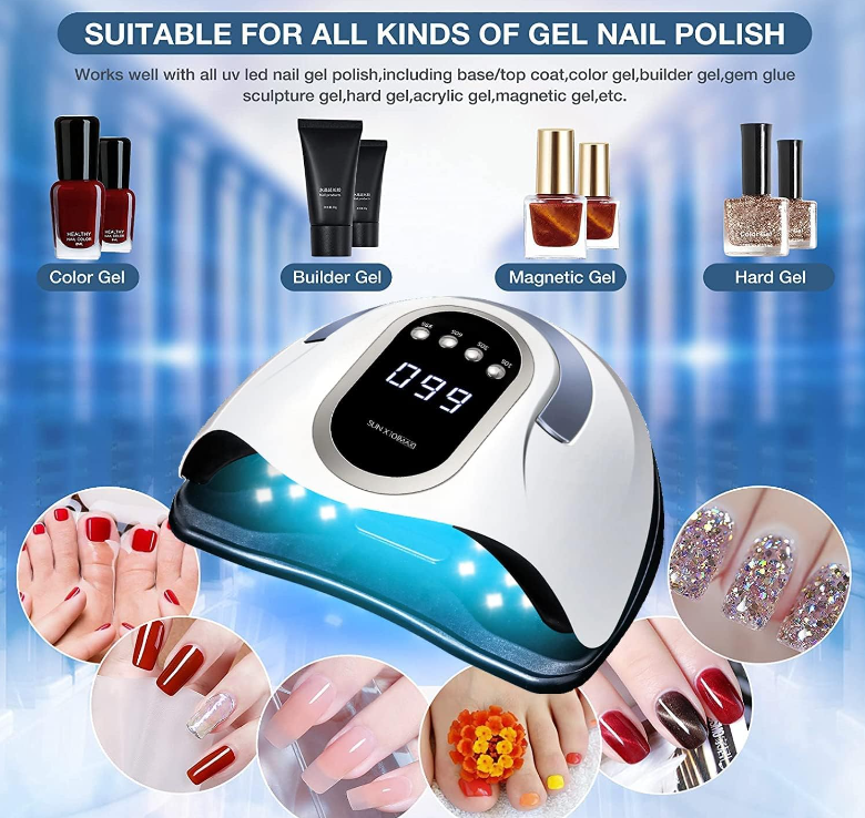 CABINA SUN X10 MAX 150W UV LED MAIL LAMP