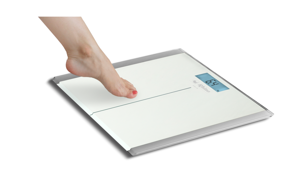 Báscula digital Rhino 180kg/100gr Color Gris BABA180