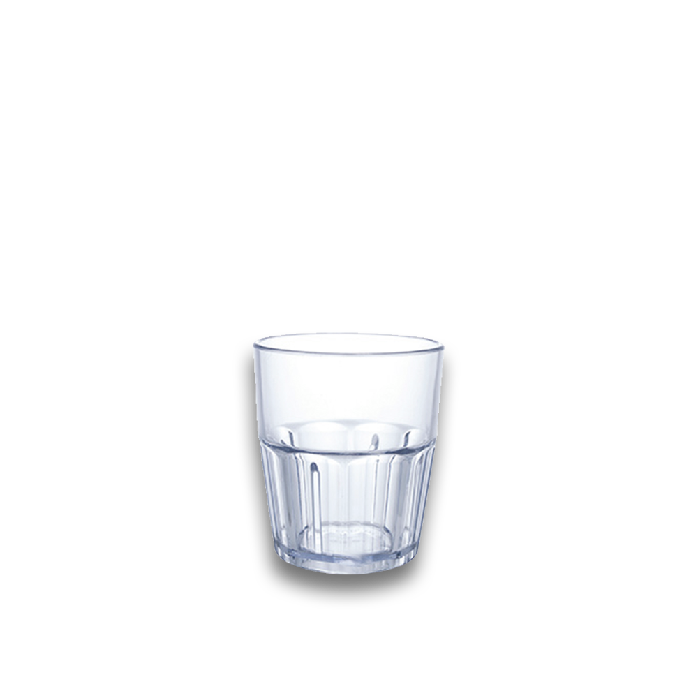 Vaso de Plastico Transparente Caledonia 9 oz - SANKE