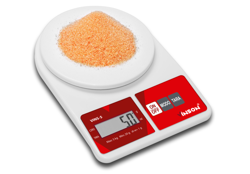 Báscula Digital Vinson 5 kilos para cocina VINS5