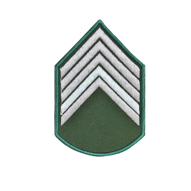 Divisa Bordada 2º SGT Verde Oliva (Par) | Atacado Militar