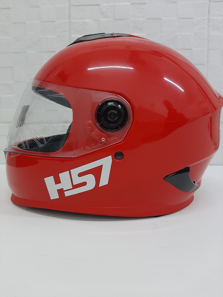 Casco Halcón H 57 Rojo Brillante - MOTO LIBRA