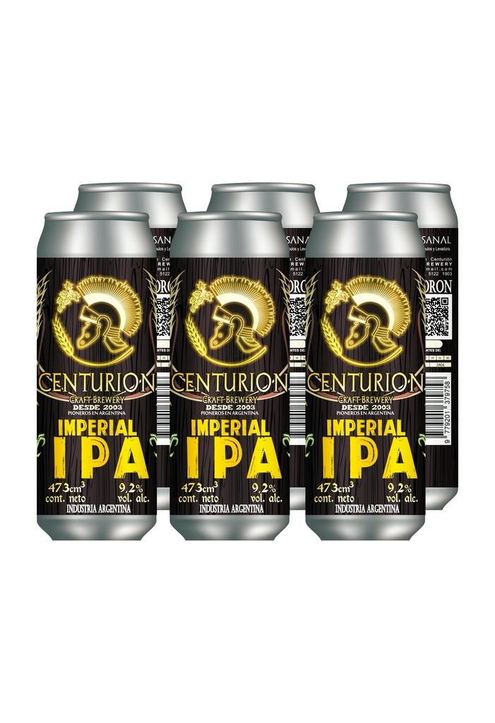6 PACK - IMPERIAL IPA - CENTURION CRAFT BREWERY