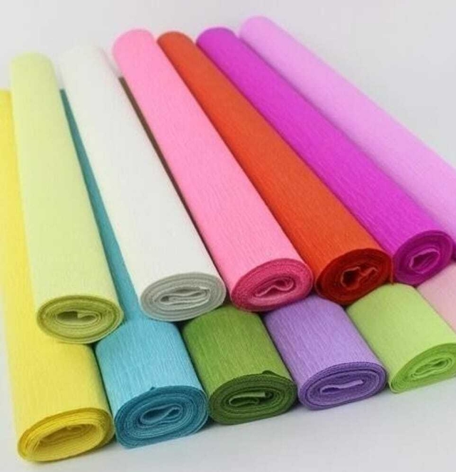 10 Crepe colores surtidos - Comprar en MayoristasPpilar