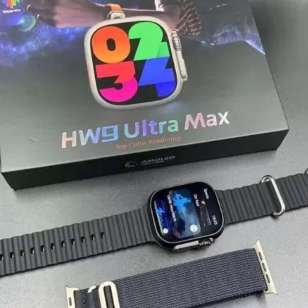 Smartwatch Hw9 Ultra Max Serie 9 Tela Amoled Pulseira Extra