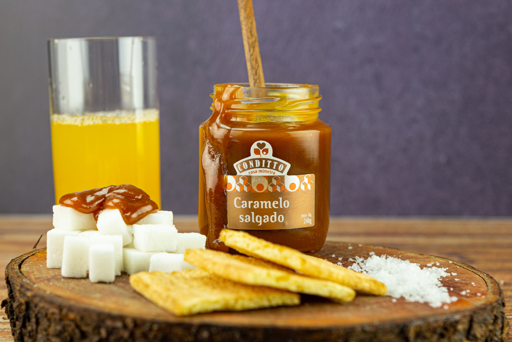 Caramelo Salgado Conditto 240g - Conditto Casa Mineira