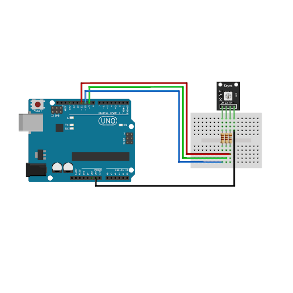 MODULO RGB Ky-009 3 Cores Smd Led 5050 - Robohelp