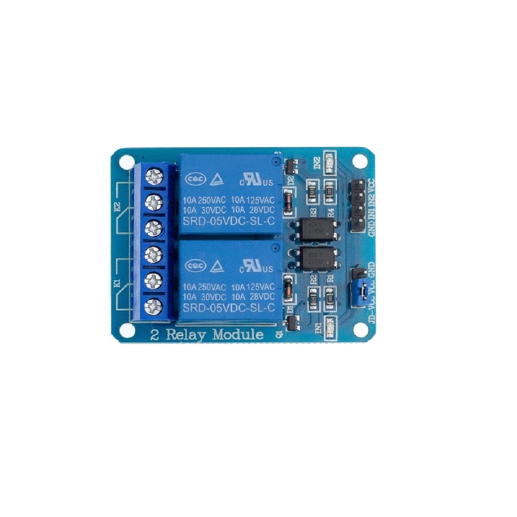 Rele 2 Canais 5v Modulo Para Esp8266 Arduino