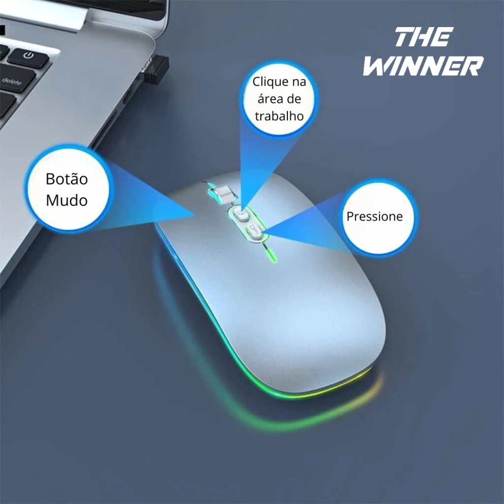 Mouse USB/ Bluetooth Soft Touch Pro™