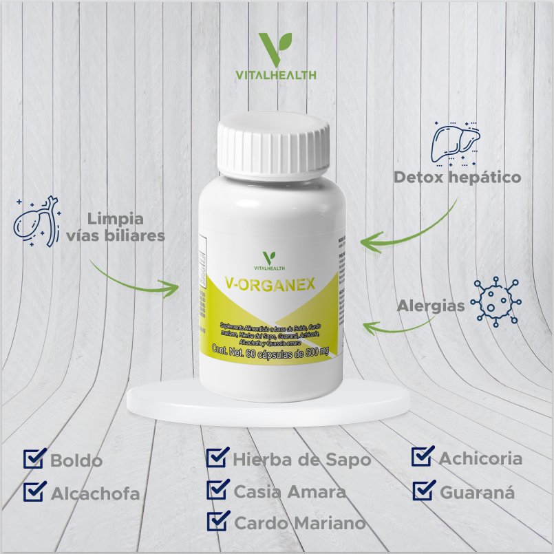 V-ORGANEX - Comprar en Tienda Naturista Salud Vital