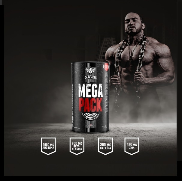 Mega Pack Power Workout (30 packs) - Nova Fórmula Darkness