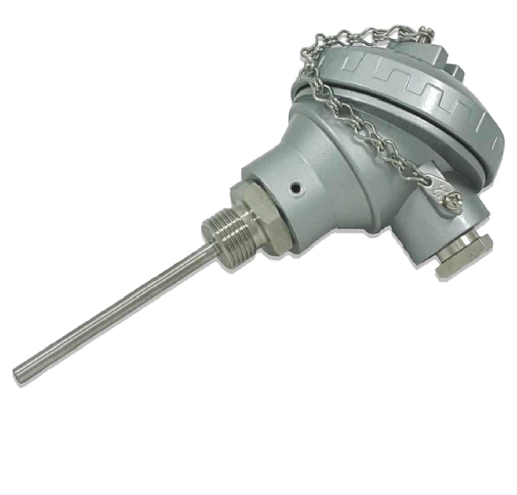 Sensor Termoresistência Pt100 6x50 Mm (5 Cm) C/ Cabeçote KSC (modelo ...