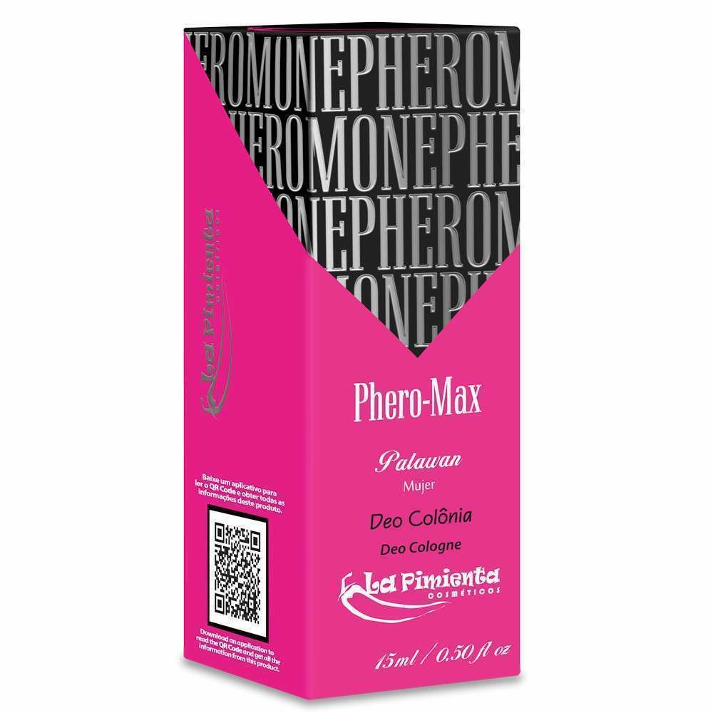 Perfume Feminino Phero-Max Palawan com Feromônio - 15ml La Pimienta