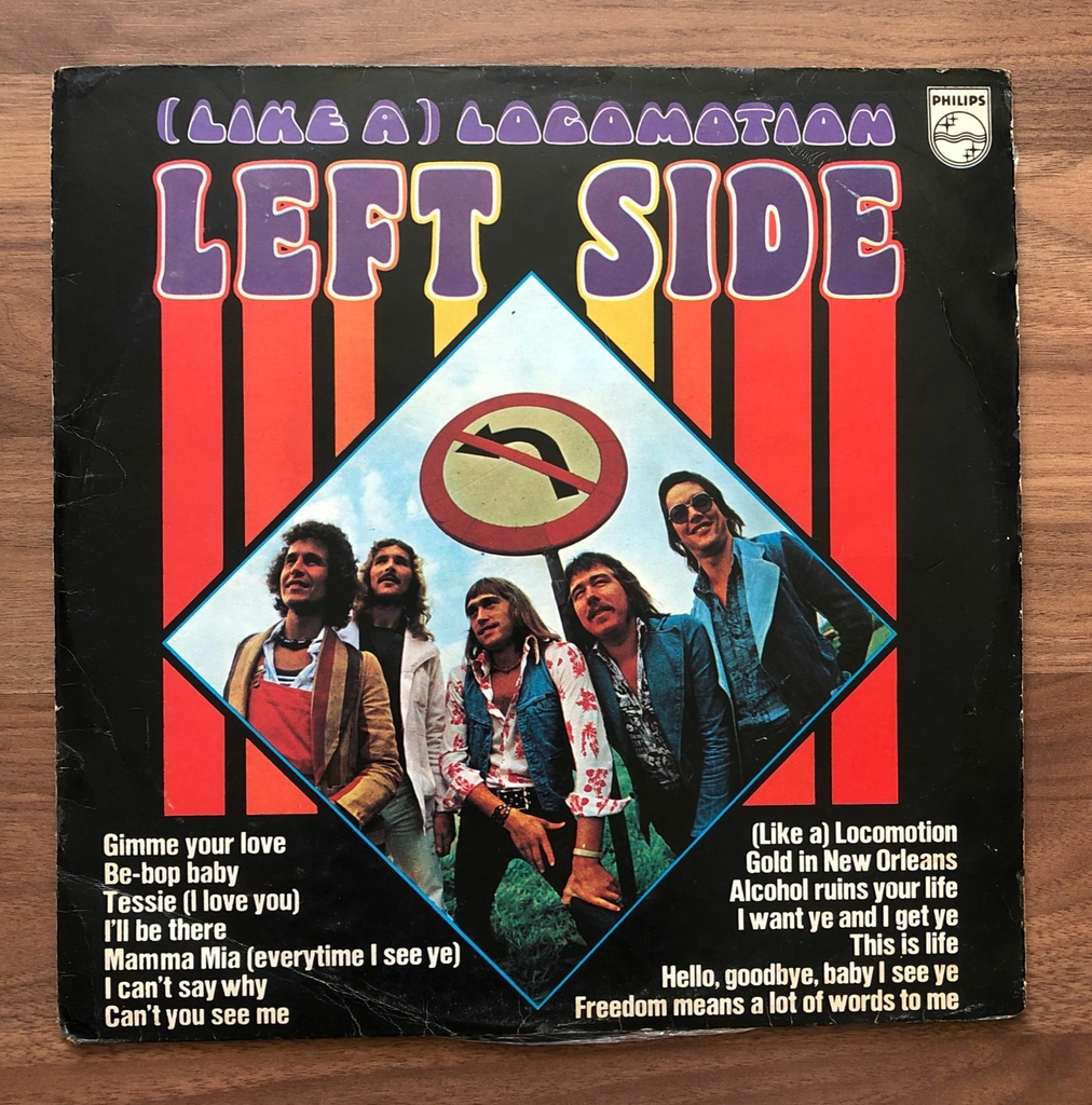 LP Left Side - Like A Locomotion (1976)