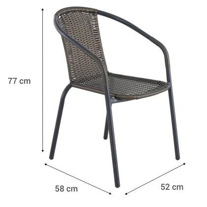 Silla mod. RATAN BL - Comprar en Muebles NG