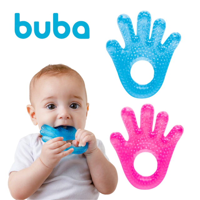 Mordedor Para Bebê Mãozinha De Água Gelado Infantil