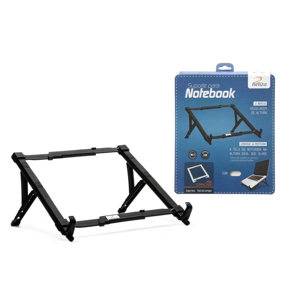 SUPORTE NOTEBOOK REGULÁVEL RELIZA