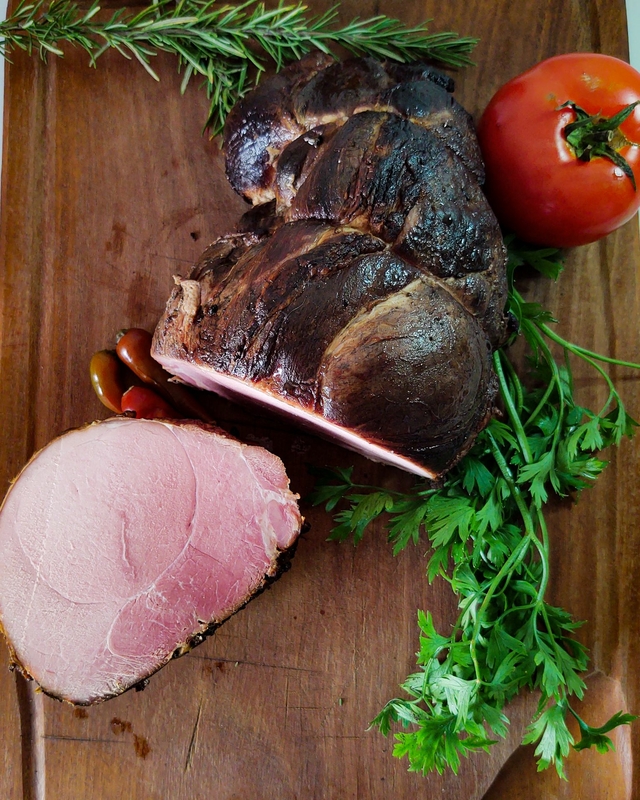 pernil defumado artesanal