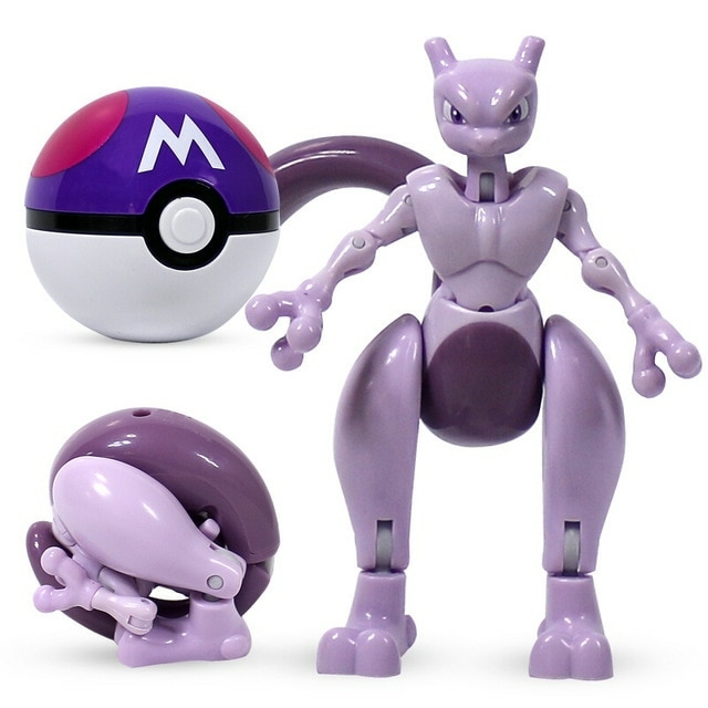 Bonecos Articulados Pokémon nas Pokeballs | Kit Pokémon