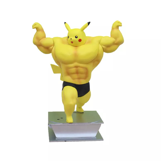 Action Figure Pokémon Fitness | Pikachu, Charmander, Squirtle e Bulbasaur
