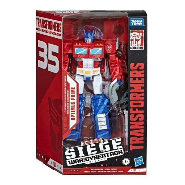 Action Figure Optimus Prime (Siege 35th Anniversary Edition) | Transformers