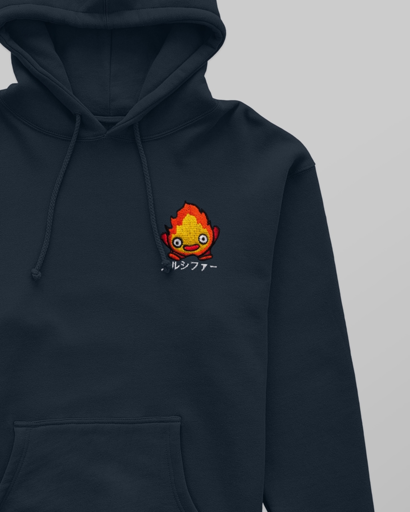Hoodie de Calcifer (Howl's Castle) - Comprar en Fungi