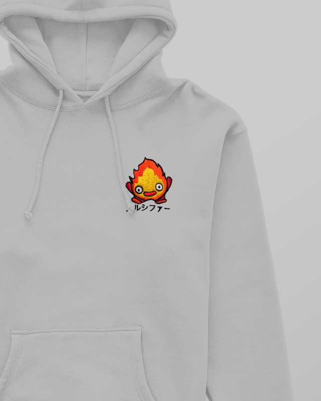 Hoodie de Calcifer (Howl's Castle) - Comprar en Fungi