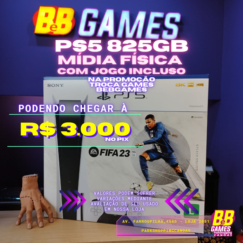 Loja online de BeB Games Canoas
