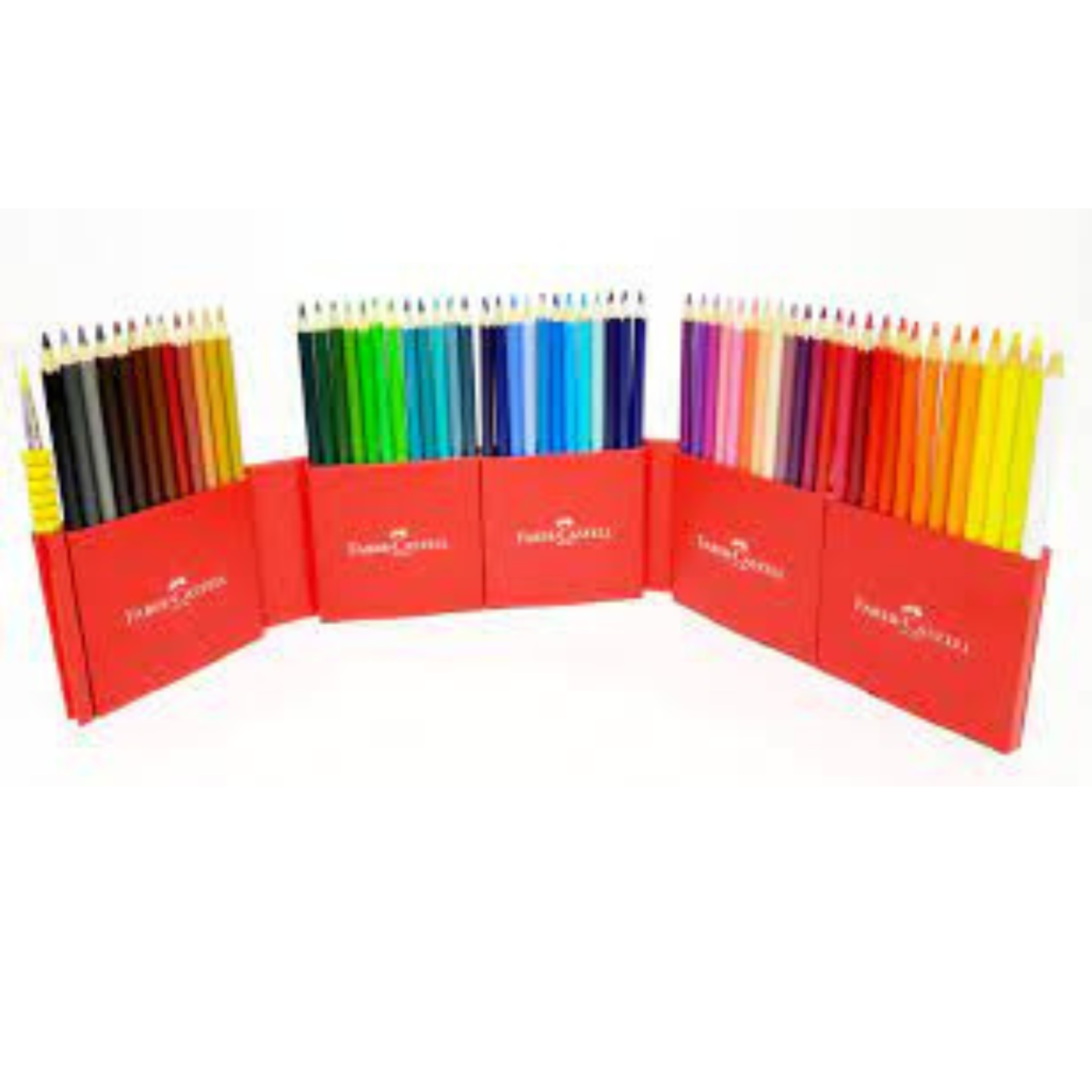Lapis de cor 60 cores Faber Castell - Destak Papelaria