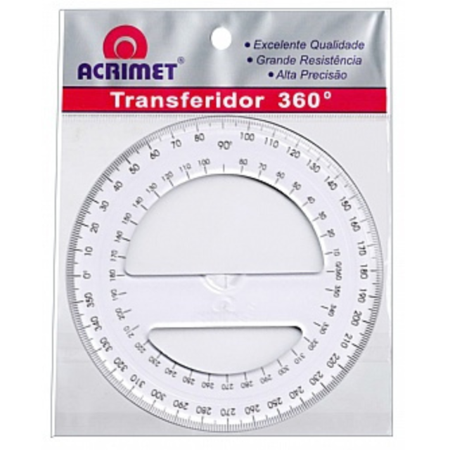 Transferidor 360° - Comprar em Destak Papelaria
