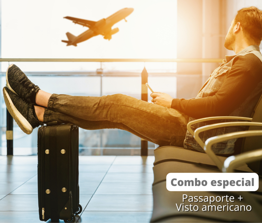 Combo - Passaporte + visto de turismo americano