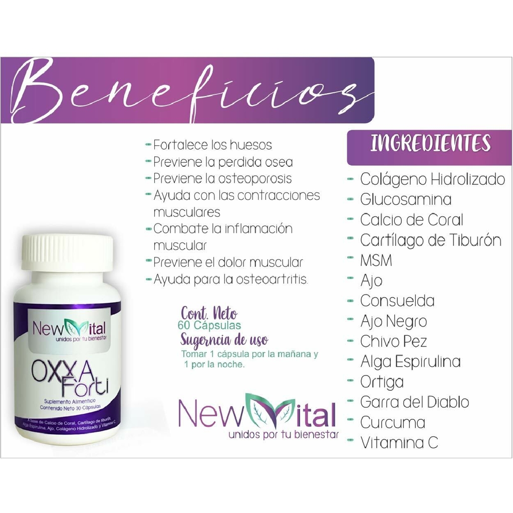 Oxxa Forti - Comprar en New Vital
