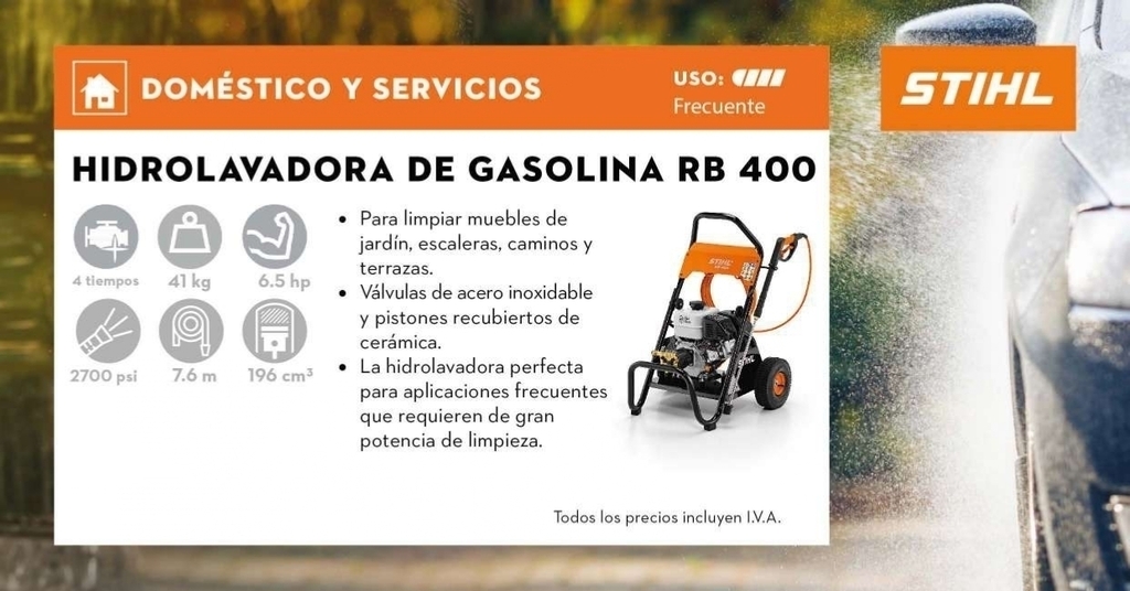 Hidrolavadora RB 400