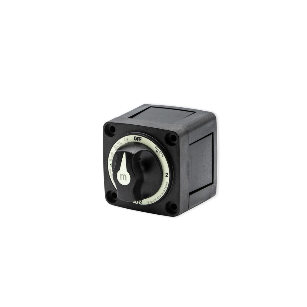 BLUE SEA SYSTEMS - M SERIES BATTERY SWITCH, 4 POSITION SELECTOR SWITCH ...