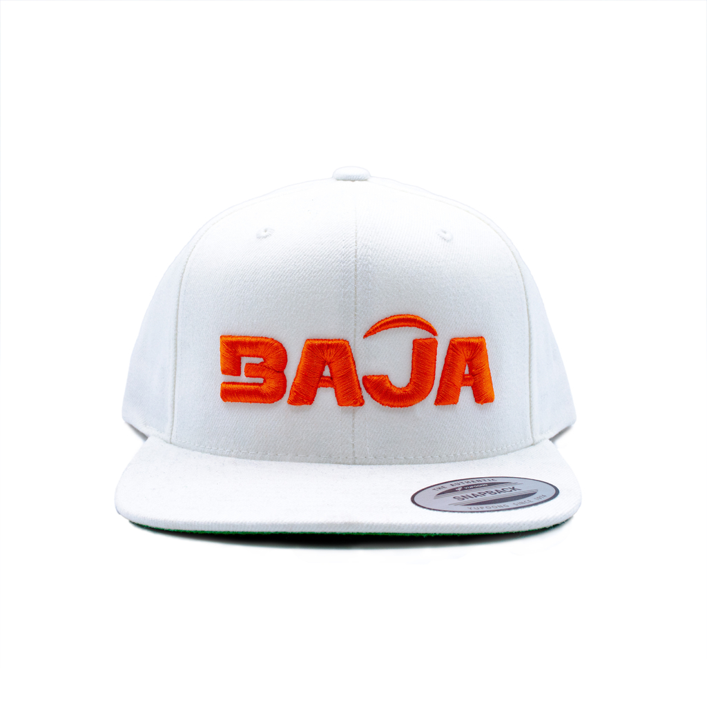 BAJA WHITE CAP FLAT - Buy in BAJA Store