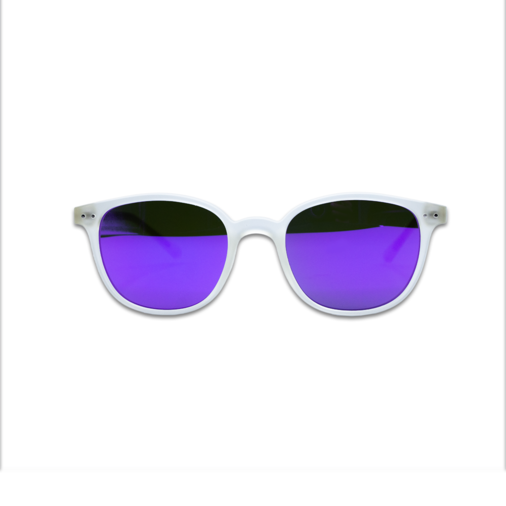 LENTES FMF SPARK MATTE CRYS LIGTH GREY-PURPLE MIR LENS