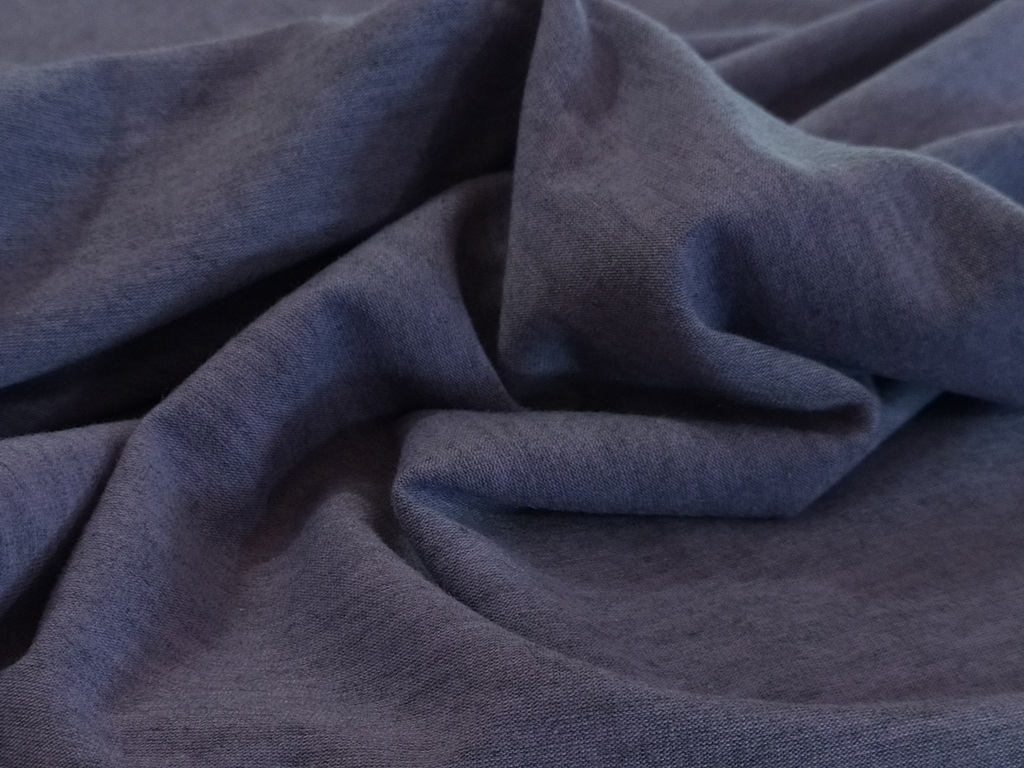 Tela Modal con Lycra Lila Melange