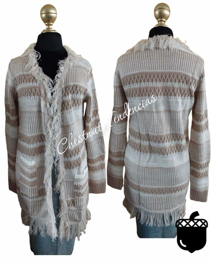 Sueter Largo Abierto - Barbitas - Comprar en Blacknut