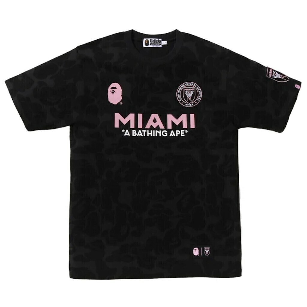 Camiseta BAPE x Inter Miami CF Camo Masculina | Tevo Sports