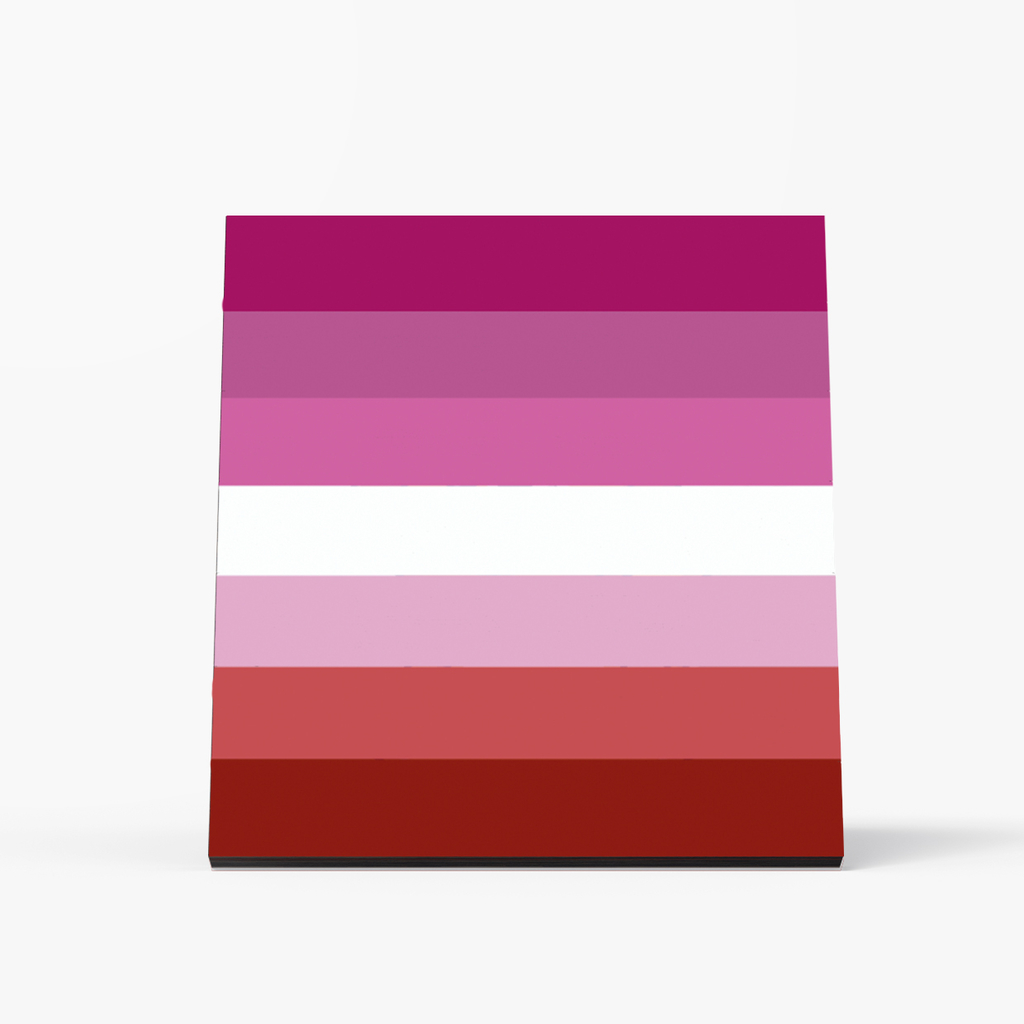 Quadro decorativo com bandeira l sbica