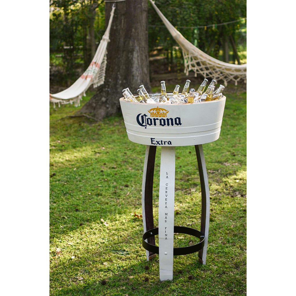 Frapera B/duelas Blanco - Black Barrel