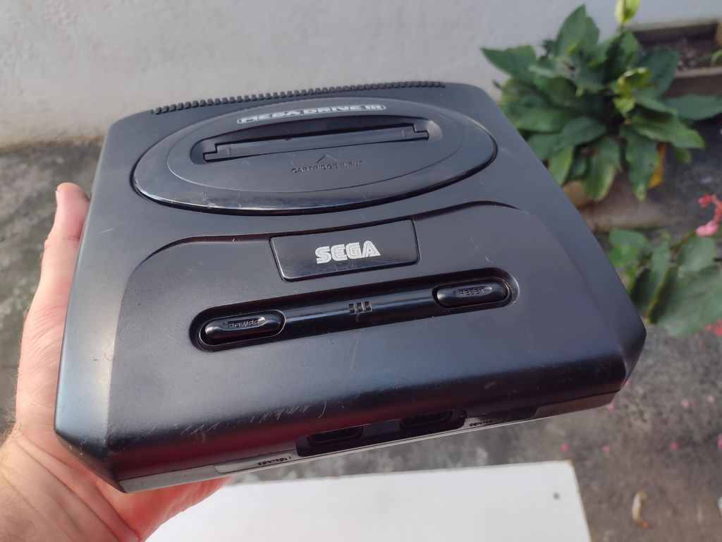 Console Mega Drive 3 Completo Tectoy Funcionado 100% (Só console) + F