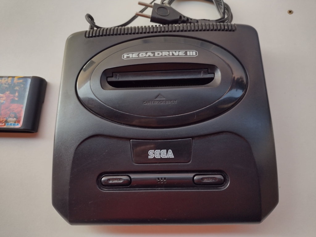 Console Mega Drive 3 Completo Tectoy Funcionado 100% (Só console) + F