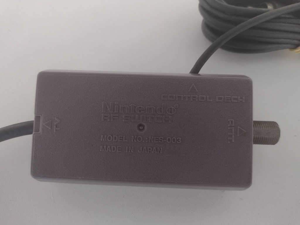 Cabo Rf Original P/ Super Nintendo Snes Nes