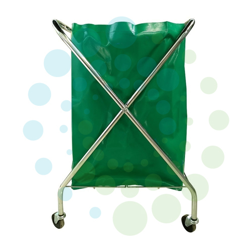 carro para transporte de ropa hospitalaria