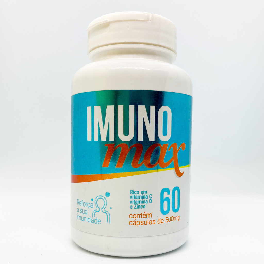 Imuno Max 60 Cápsulas 500mg Natuvite
