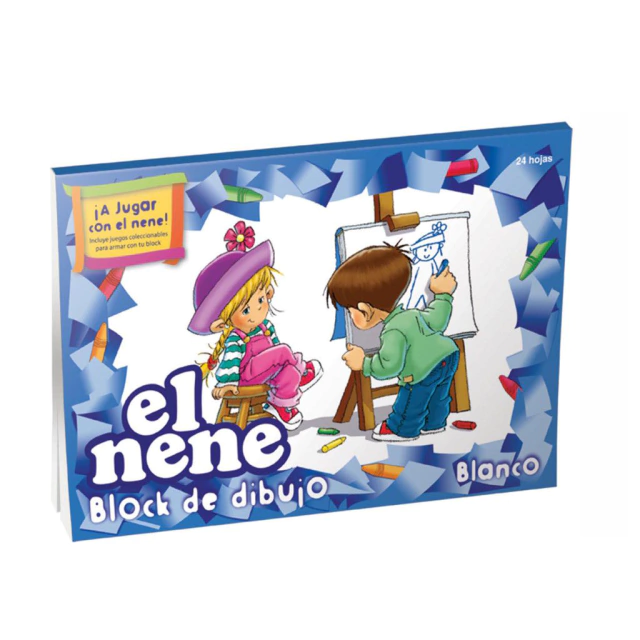 Block De Dibujo El Nene N6 Blanco - El Estanco SA
