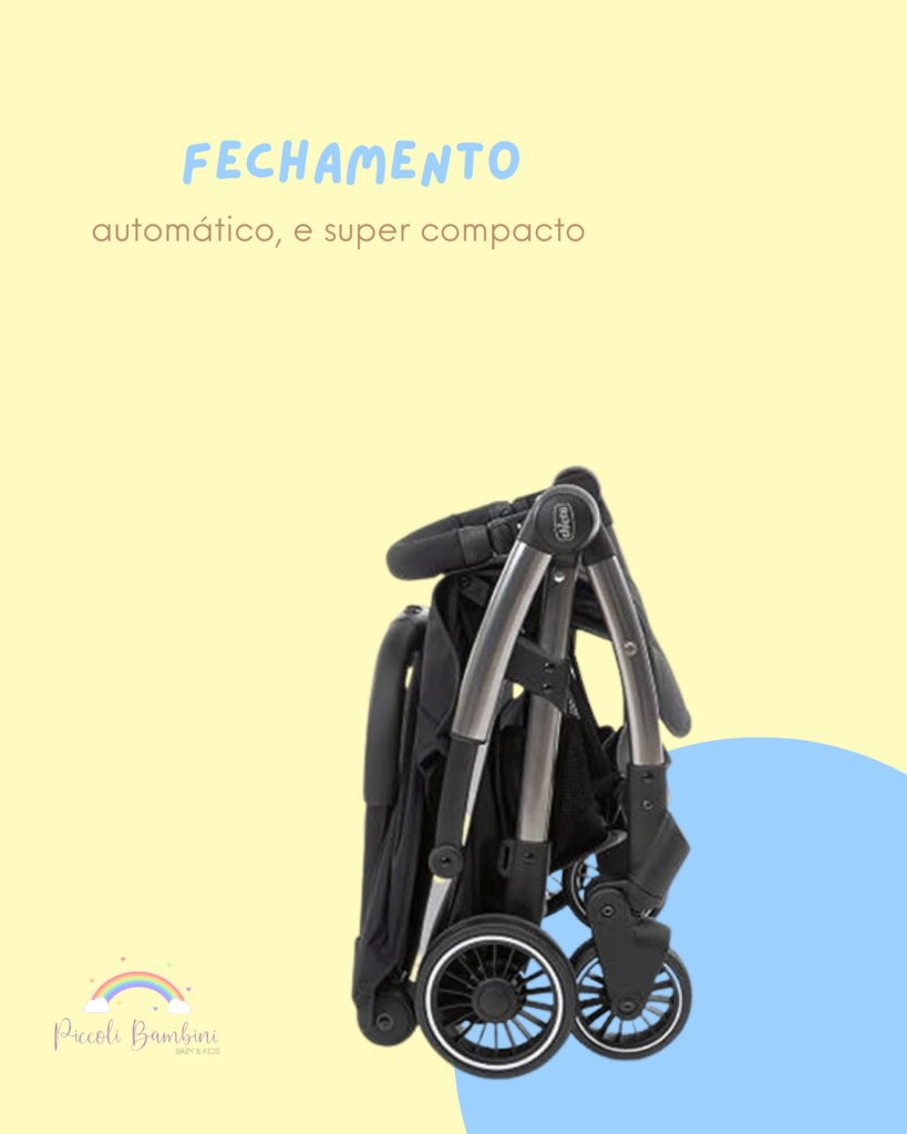 Carrinho Cherrio Jet Black Chicco