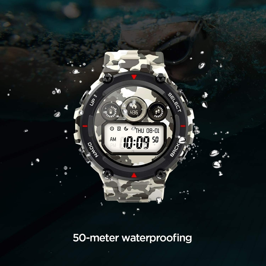 Smartwatch amazfit T-REX 47mm Camo - COELECTRON